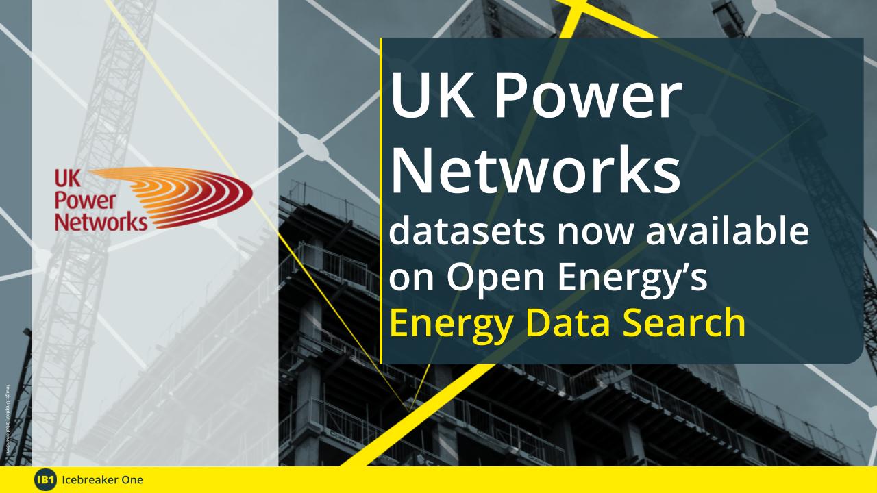 UK Power Networks’ datasets now available on Open Energy’s Energy Data ...
