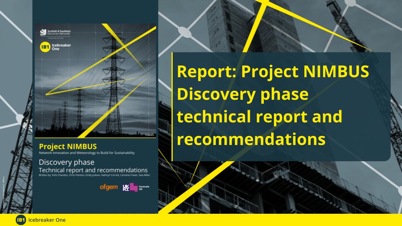 Report: Project NIMBUS Discovery phase report and recommendations ...