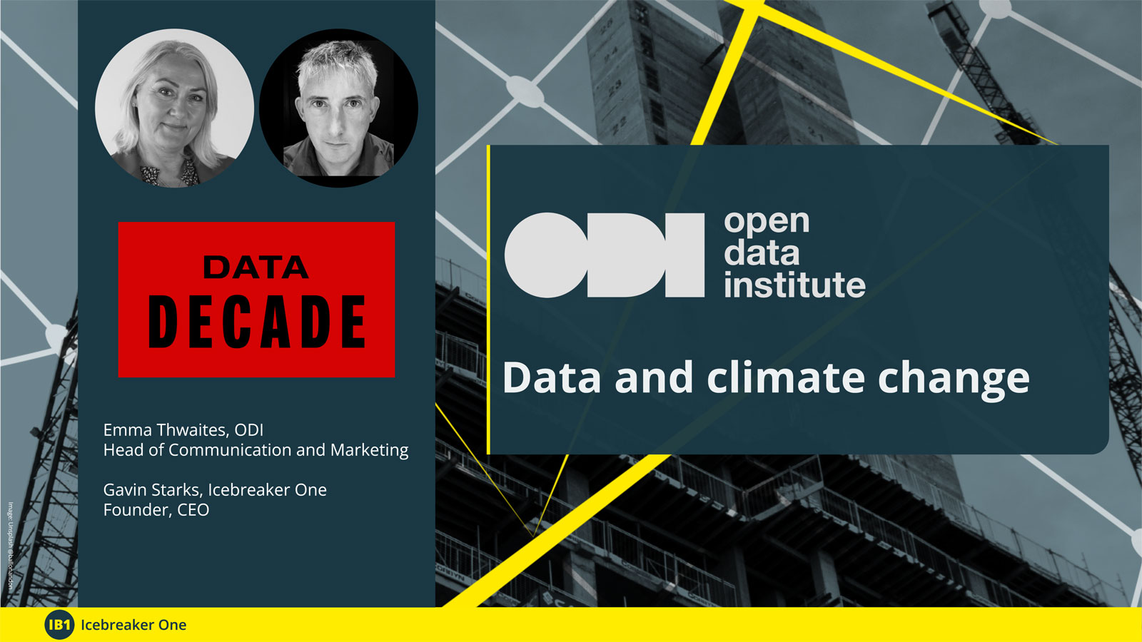ODI Data Decade: Data and climate change — podcast with Emma & Gavin ...