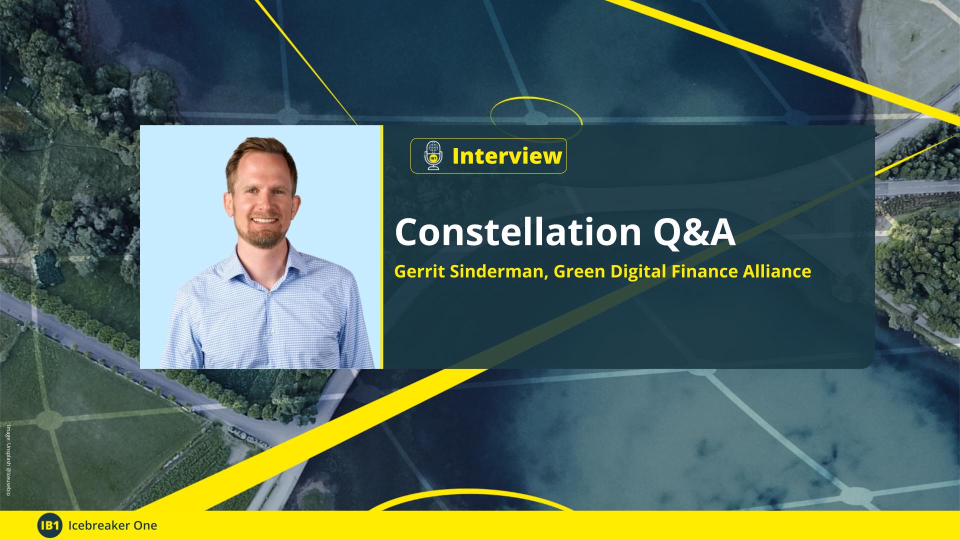 Constellation Q&A: Gerrit Sinderman, Green Digital Finance Alliance ...